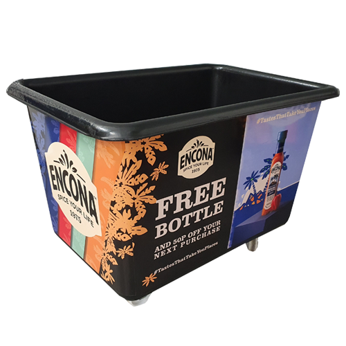 Rectangular Sampling Bin - SamplingBins.co.uk